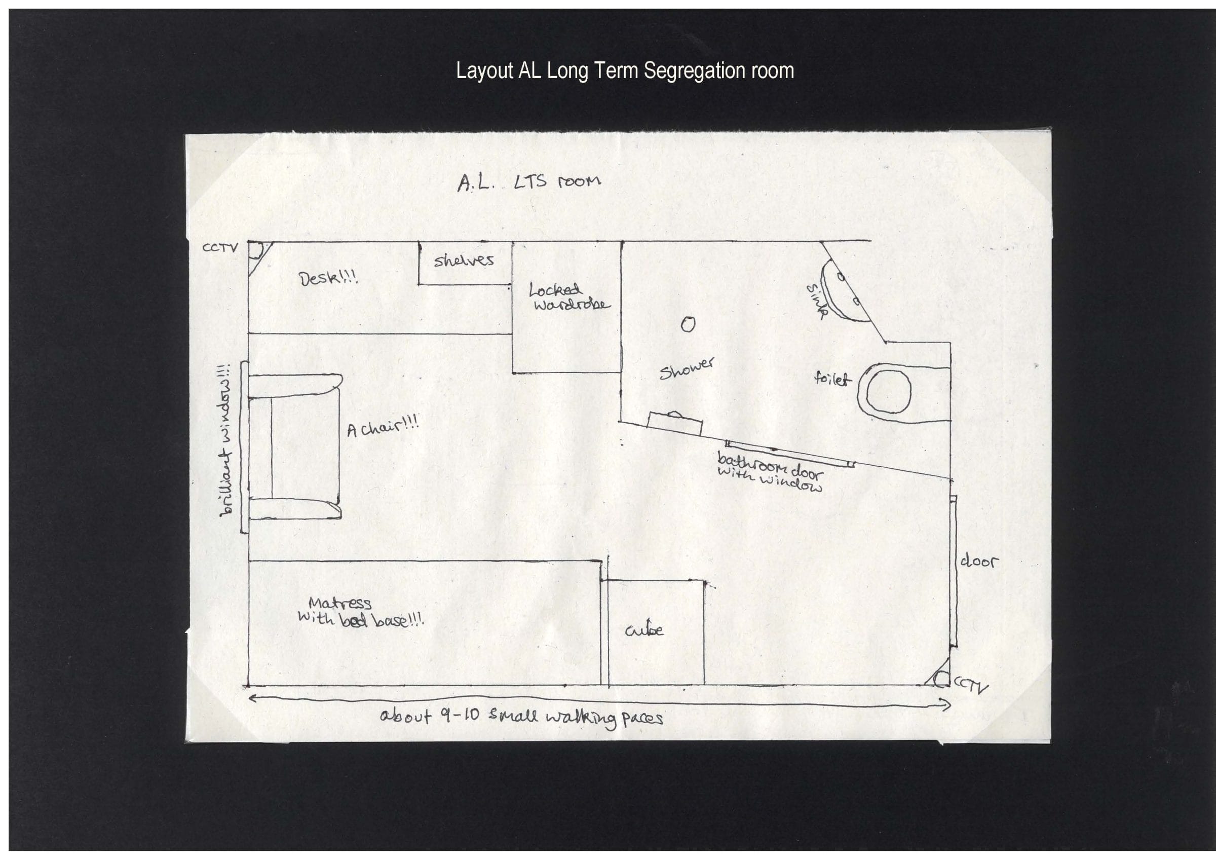 Artwork depicting experience of Long Term Segregation and Seclusion ...