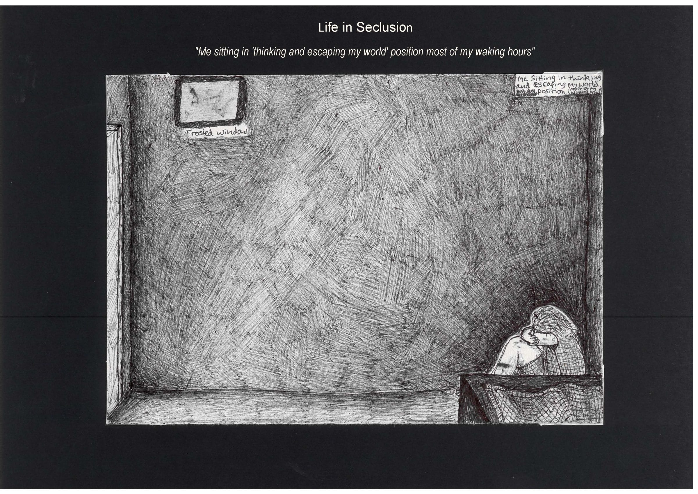 Artwork depicting experience of Long Term Segregation and Seclusion ...